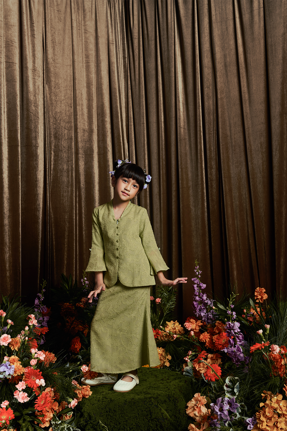 Fern Lily Kebaya - Girls – Katt & Co